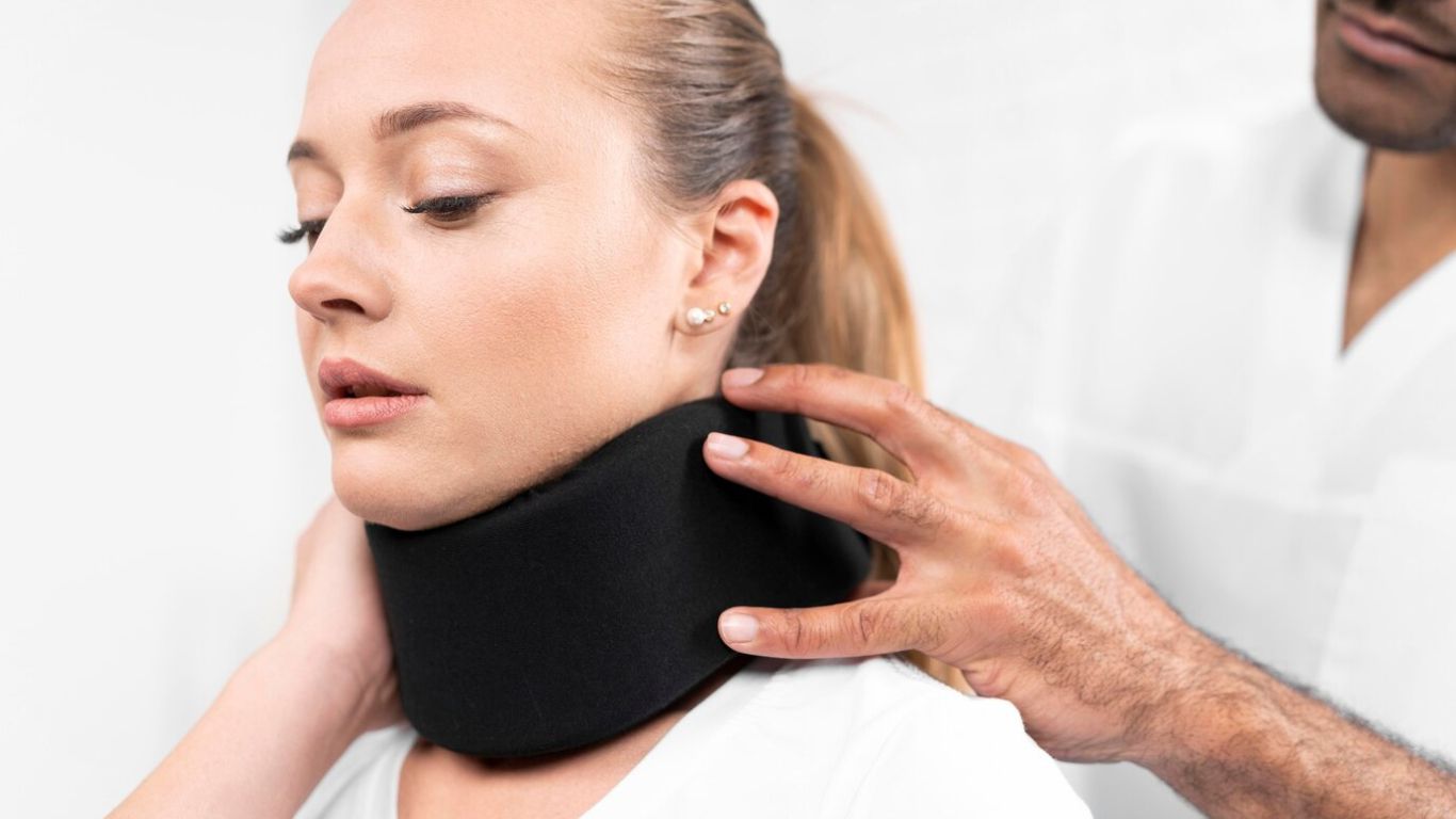 Neck Brace Application: Ensure Correct Fit for Optimal Support!